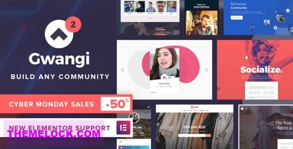 Gwangi – PRO Multi-Purpose Membership, Social Network & BuddyPress Community Theme – Diginyt