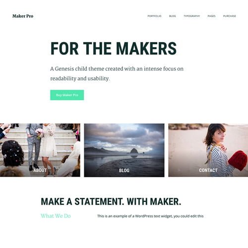 StudioPress Maker Pro Genesis WordPress Theme – Diginyt